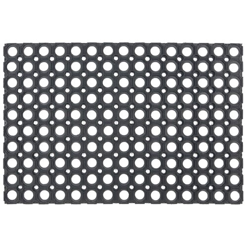 Придверный коврик SunStep Грязесборный, ячеистый, черный, 0.6 х 0.4 м