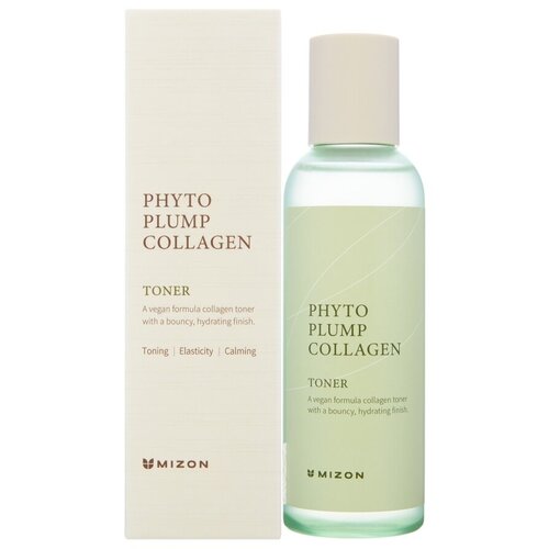 MIZON PHYTO PLUMP COLLAGEN TONER Увлажняющий тонер для лица с фитоколлагеном 150мл