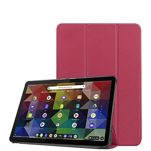 Умный чехол для Huawei Mediapad T3 7.0 Wifi BG2-W09, красный (НЕ подходит Huawei Mediapad T3 7.0 3G BG2-U01).