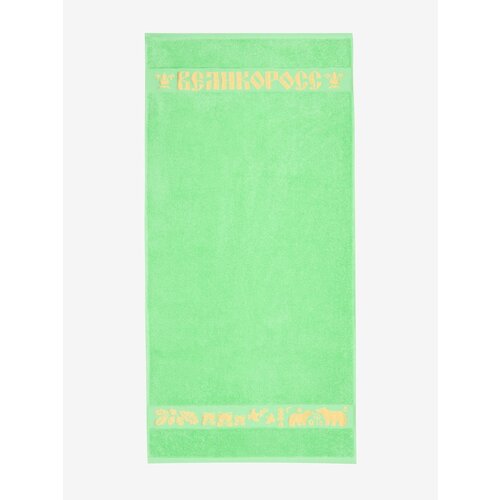 Полотенце махровое Золотая Дубрава травяного цвета, 50х100