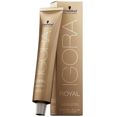 Schwarzkopf Professional Royal крем-краска Absolutes, 9-460 блондин бежевый шоколадный натуральный, 60 мл