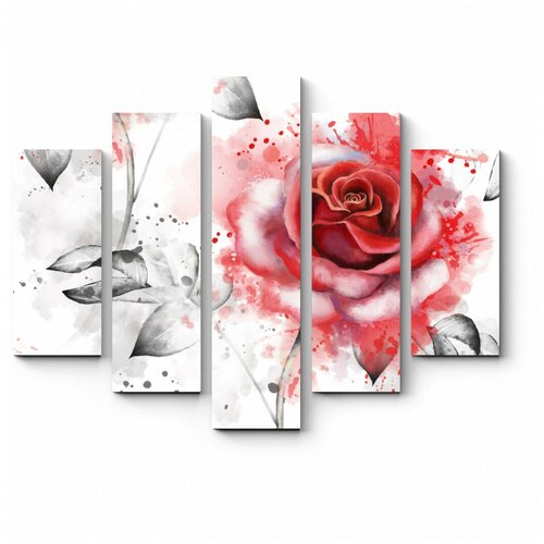 Модульная картина Розы прекрасные 115x92