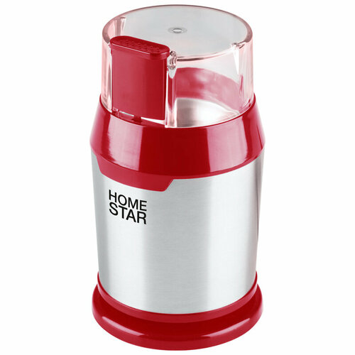 Кофемолка HomeStar HS-2036 цвет: красный, 200 Вт