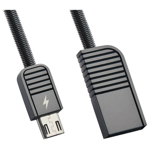 Кабель Remax Linyo USB - microUSB (RC-088m) только для зарядки, 1 м, 1 шт., черный