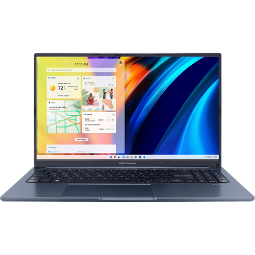ASUS Vivobook 15X OLED X1503ZA-L1274 i7-12700H/8Gb/512Gb SSD/15.6"FHD OLED (1920x1080)//WiFi/BT/No OS/1.7Kg/Quiet Blue/RU_EN_Keyboard