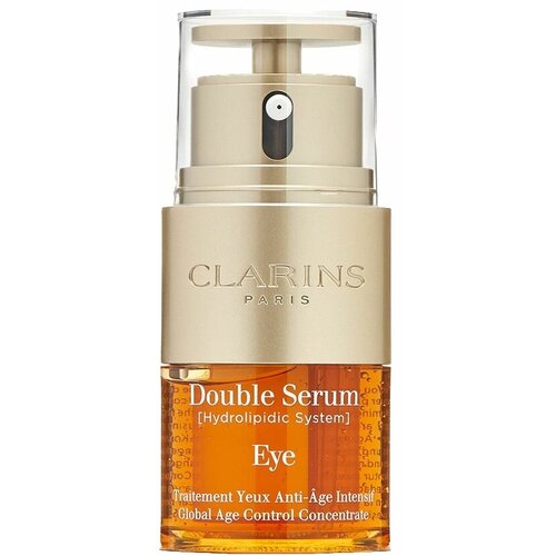 CLARINS Комплексная омолаживающая двойная сыворотка для кожи вокруг глаз Double Serum Eye