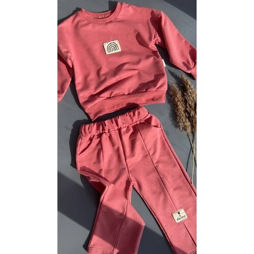 Комплект одежды Donino, размер 92, розовый, коралловый