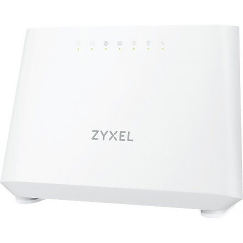 Маршрутизатор/ Zyxel EX3300-T0 Gigabit Wi-Fi router, AX1800, Wi-Fi 6, MU-MIMO, EasyMesh, 802.11a/b/g/n/ac/ax (600+1200 Mbps), 1xWAN GE, 4xLAN GE, 1xUS