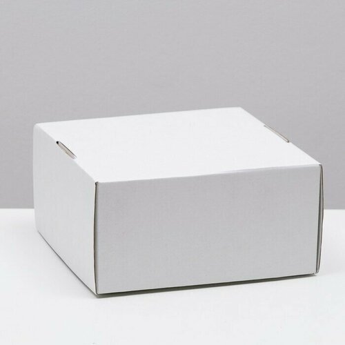Коробка самосборная, крафт, белая, 23 х 23 х 12 см 5 шт.