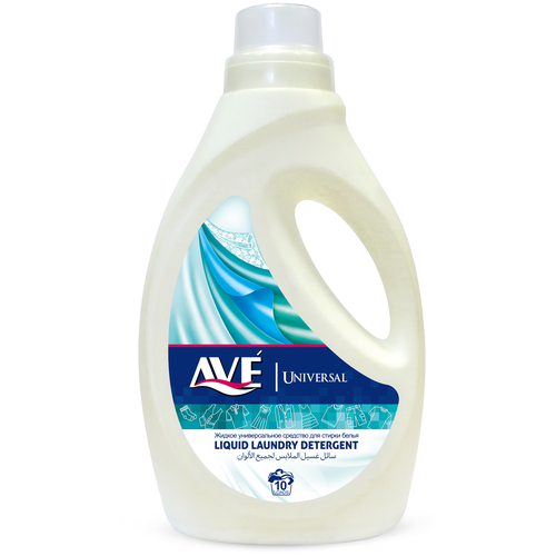 Жидкость для стирки AVE Laundry Detergent, 1 кг, 1 л, для спортивной одежды, для стойких загрязнений