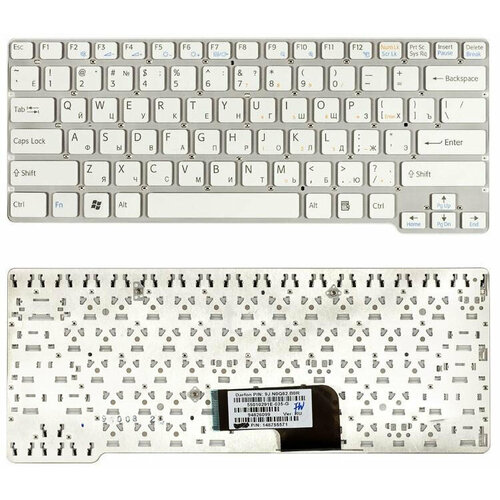 Клавиатура для Sony Vaio VPC-CW2S1R/P белая без рамки