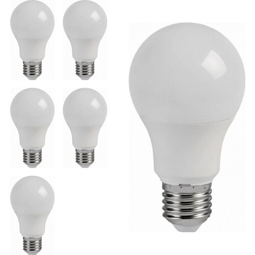 Светодиодная лампа IEK Eco 11W эквивалент 90W 4000K 990Лм Е27 груша (комплект из 5 шт.)