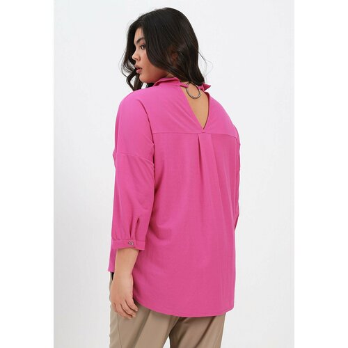 Блуза La Via Estelar, размер 58, розовый