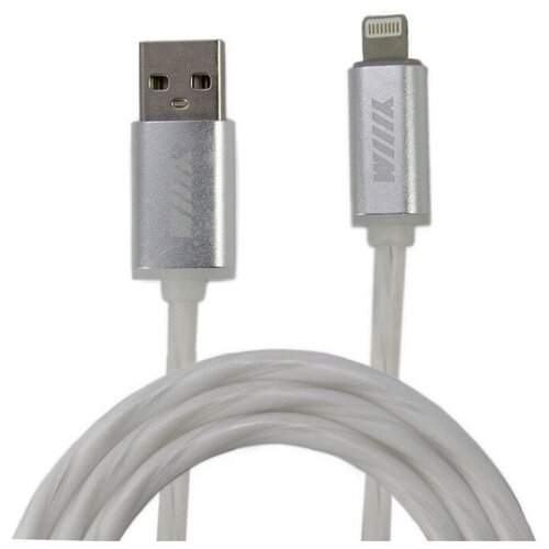 WIIIX USB - Lightning (CBL710-U8-10), 1 м, белый