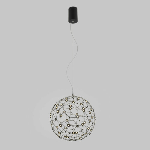 Люстра / Подвесной светильник Bogate's Alioth 451/1, 4000 К, цвет чёрный жемчуг, IP20