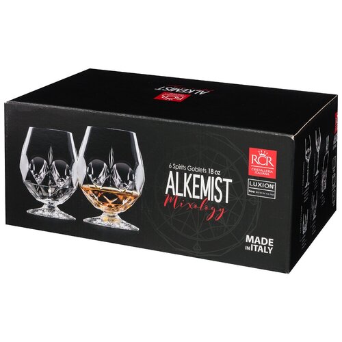 Набор бокалов для вина 6 шт RCR "Alkemist" 305-628 530 мл