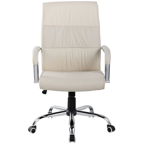 Компьютерное кресло Riva 9249-1 для руководителя, обивка: искусственная кожа, цвет: бежевый