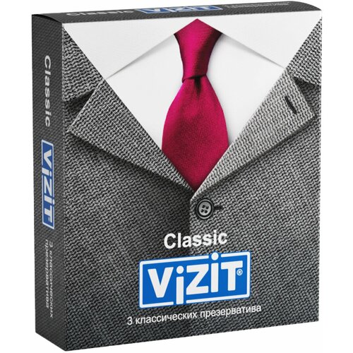 Презервативы Vizit Classic, 3 уп. по 3 шт.