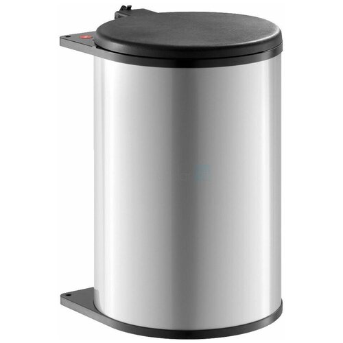 Ведро Hailo Big-Box 3720, 35 л silver/black 33.6 см 30.6 см 47.5 см 35 л круглая 3 кг