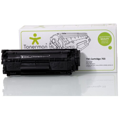 Картридж Tonerman TM-Cartridge 703, 2400 стр, черный