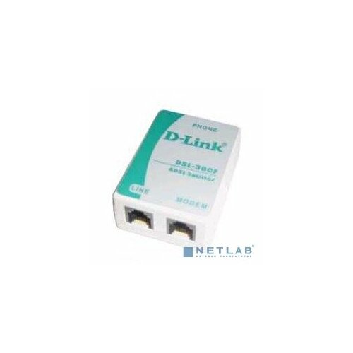 D-Link Модем D-Link DSL-30CF/RS Сплиттер ADSL2+ Annex A c телефонным кабелем 12 см