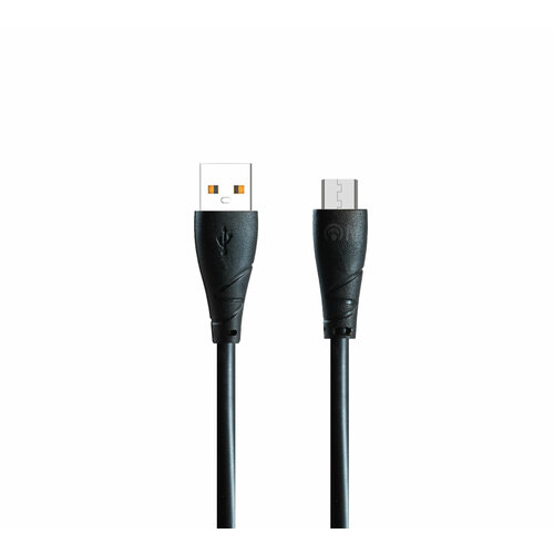 Кабель USB - микро USB FaisON K-02 Neat, 1.0м, 2.0A, цвет: чёрный