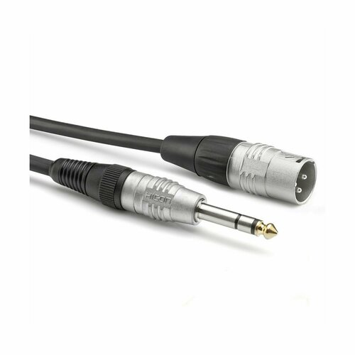 Sommer Cable HBP-XM6S-0600 микрофонный кабель BASIC+, XLR(M) — 6,3 Jack stereo, 6 м, HICON