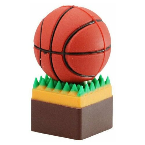 USB Флешка Баскетбольный мяч на траве 64 ГБ