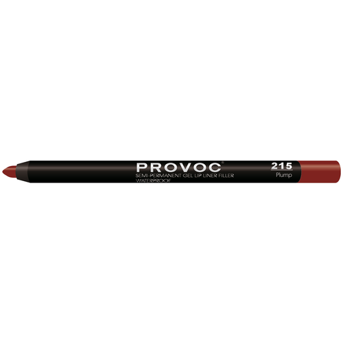Provoc гелевая подводка в карандаше для губ Semi-Permanent Gel Lip Liner, 215 plump