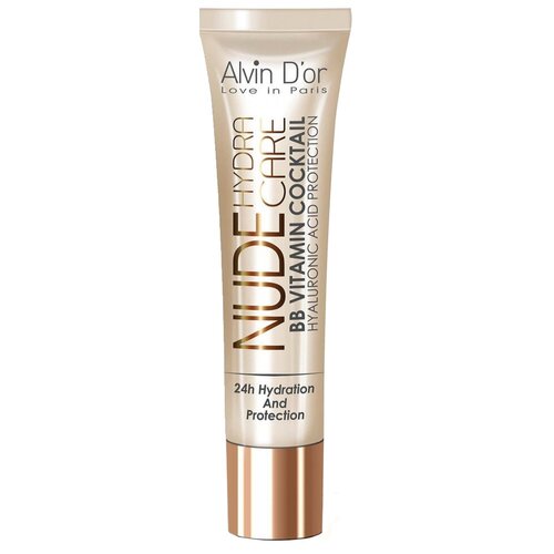 Alvin D'or BB крем Nude Hydra Care, 25 мл, оттенок: 02 ванильно-бежевый