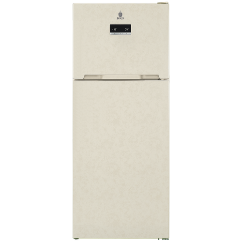 Холодильник Jacky's JR FV432EN, мраморно-бежевый