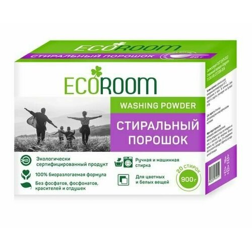 Ecoroom Стиральный порошок ECO, 900 г