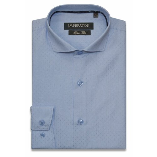 Рубашка Imperator, размер 37 ворот/164-170, синий