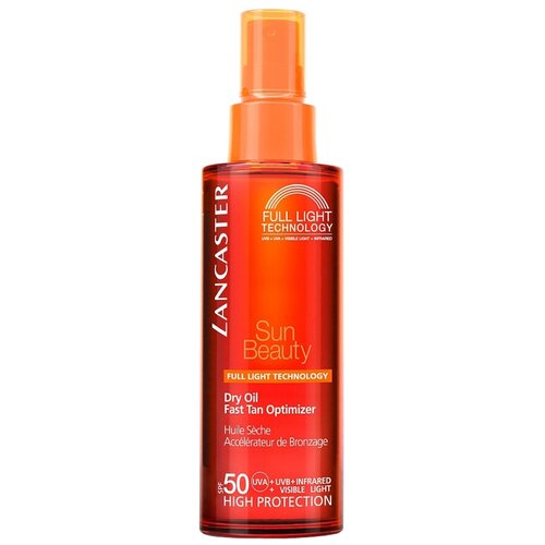 Lancaster Lancaster Sun Beauty шелковистое масло быстрый загар SPF 50, 150 мл