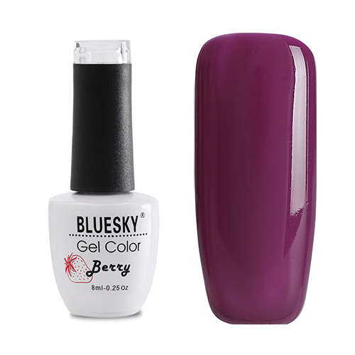 BlueSky, Гель-лак Berry #004, 8 мл (сливовый)