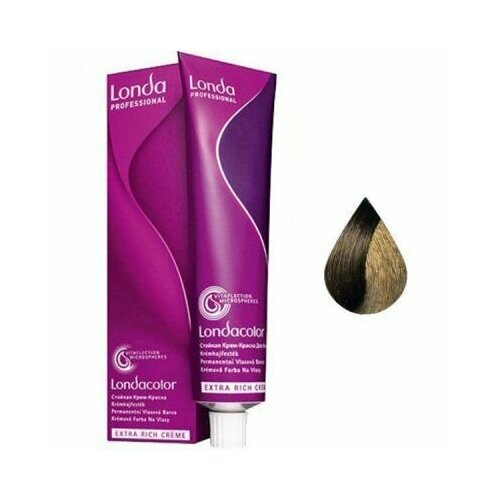 Londacolor 7/ Стойкая крем-краска для волос блонд натуральный, 60 мл