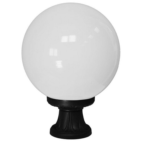 Fumagalli Уличный светильник Globe 300 G30.110.000.AYE27, E27, цвет арматуры: черный, цвет плафона белый