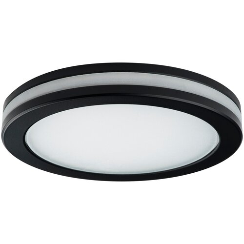 Светильник Lightstar Maturo 070772, LED, 15 Вт, 3000, теплый белый, цвет арматуры: черный, цвет плафона: черный
