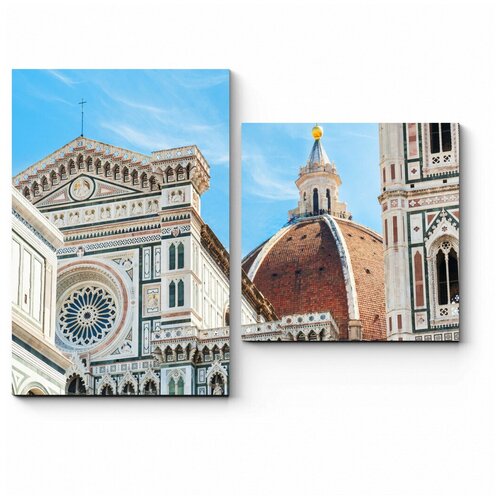Модульная картина Кафедральный собор, Флоренция 50x38