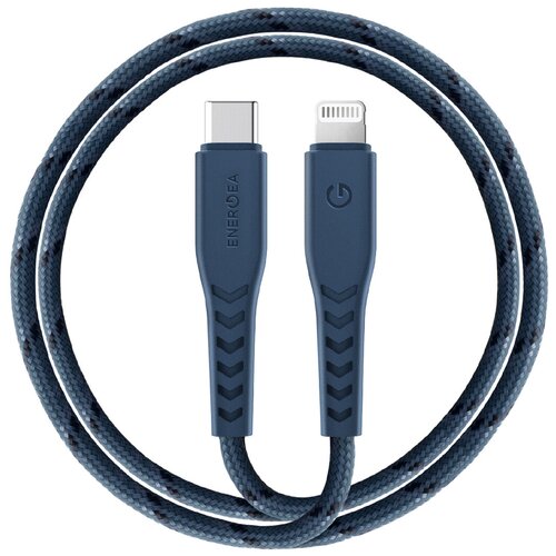 Кабель EnergEA NyloFlex USB-C - Lightning MFI C94 1.5 м, цвет Синий (CBL-NFCL-BLU150)