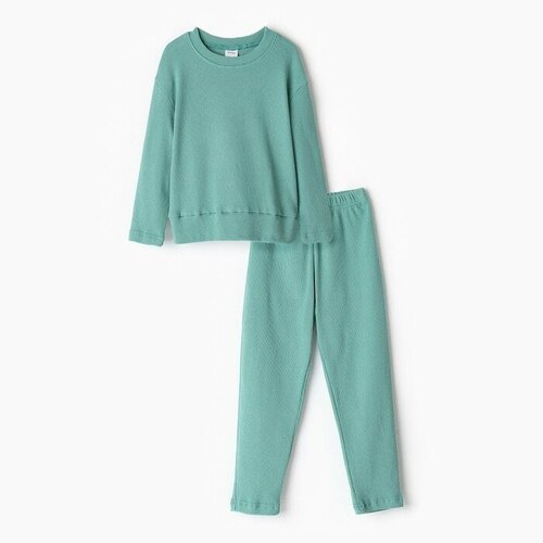 Комплект одежды Minaku, размер 140, зеленый