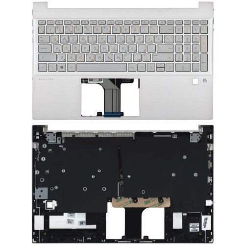 Клавиатура (keyboard) для ноутбука HP Pavilion 15-EG, 15-EH, топкейс FPR