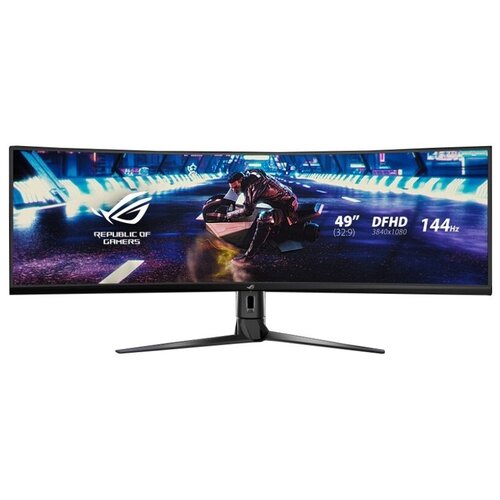 49" Монитор ASUS ROG Strix XG49VQ, 3840x1080, 144 Гц, *VA, черный