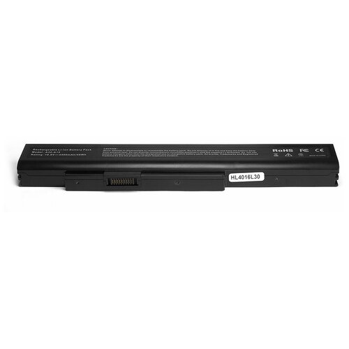 Аккумулятор для ноутбука MSI A6400, CR640, CX640, DNS 0142750, 0151279 Series 10.8V 4400mAh PN: CS-MD9776NB, A32-A15, A41-A15