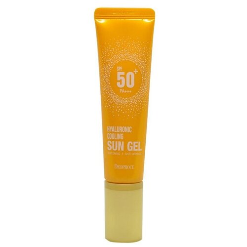 Солнцезащитный гель для лица Deoproce Hyaluronic Cooling Sun Gel SPF 50+ PA+++ 50g