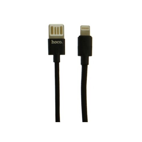 Кабель Hoco Outstanding USB - Lightning (U55), 1.2 м, 1 шт., черный