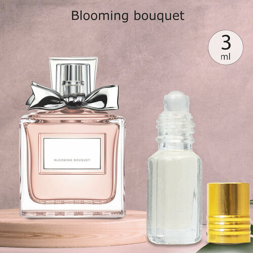 Gratus Parfum Miss Blooming Bouquet духи женские масляные 3 мл (масло) + подарок