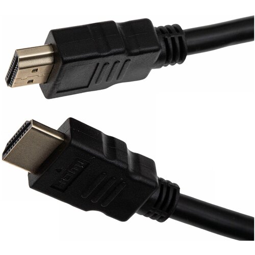 Кабель аудио-видео Cactus CS-HDMI.1.4-5 HDMI (m)/HDMI (m) 5м. Позолоченные контакты черный