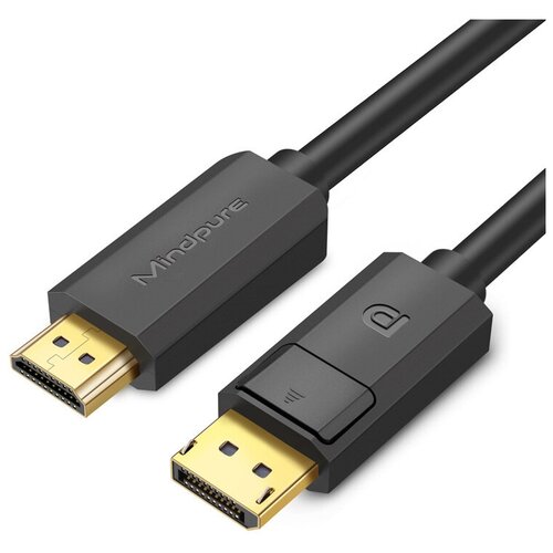 Кабель Mindpure DisplayPort - HDMI 4k 30Hz AD029 2м