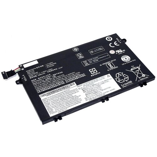 Аккумуляторная батарея для ноутбука Lenovo ThinkPad E485 (L17M3P52) 11.1V 4050mAh